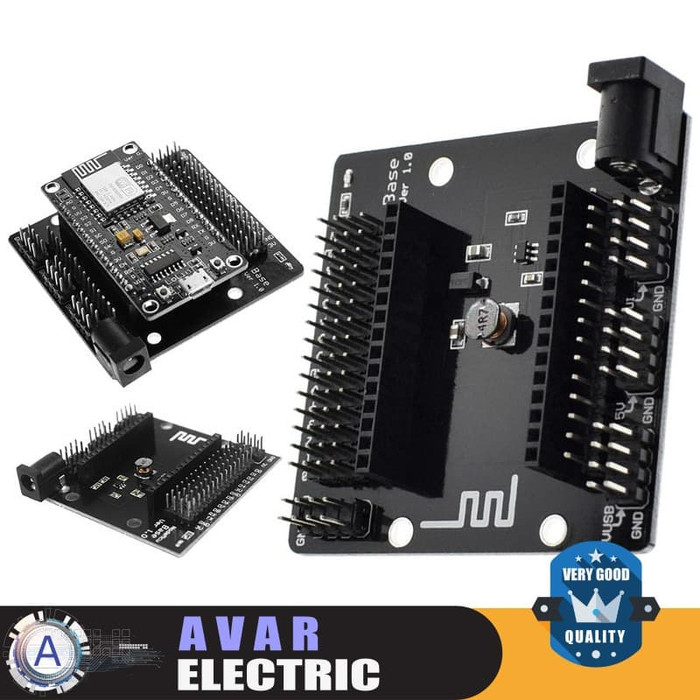 Jual NodeMcu Lua WIFI Development Board ESP8266 Expansion Backplane Base | Shopee Indonesia