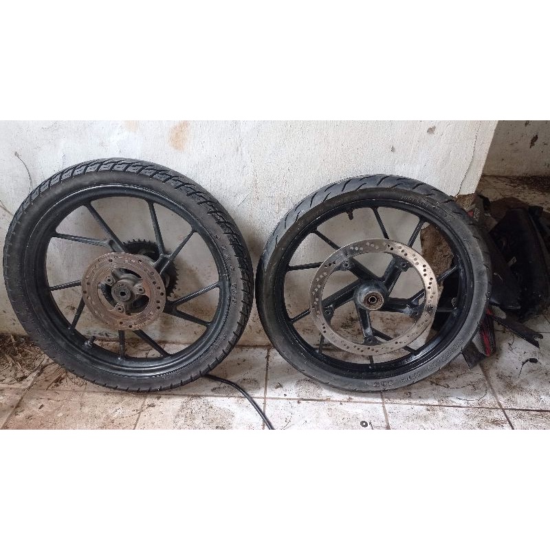 Jual Velg Original Satria Fu 150Cc Suzuki / Velg ori Fu ENKEI 1 set ...