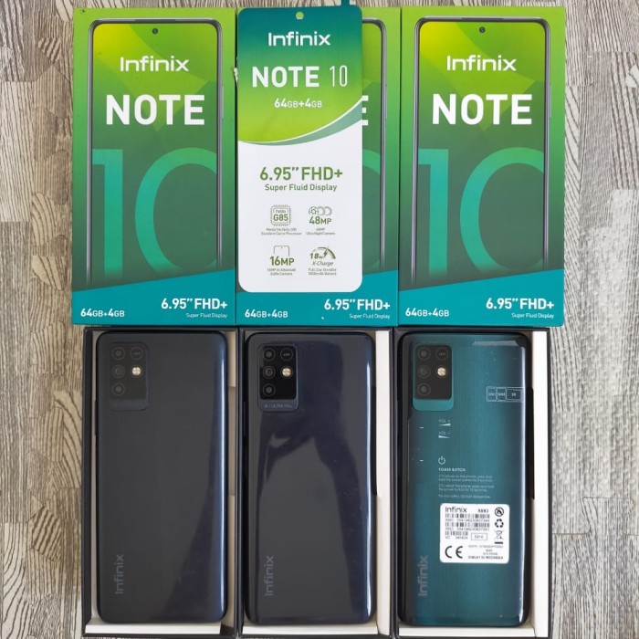 Jual Infinix Note 10 6/128 SECOND BEKAS FULLSET LENGKAP RESMI MULUS ...