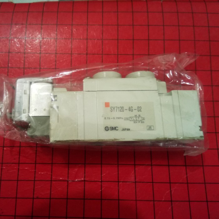 Jual SOLENOID VALVE SERIES SY 7120-4G-02 SMC Manufacturing JAPAN | Shopee Indonesia