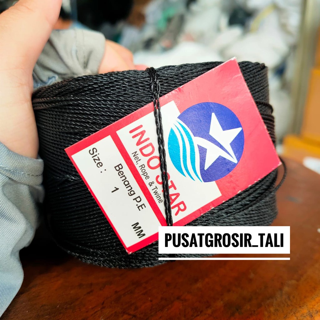 Jual Tali LATO LATOO Tambang Kecil 1mm / Tambang PE 1 mm MURAH +/- 200 Meter | Shopee Indonesia