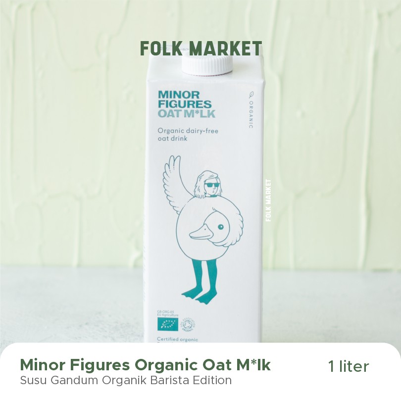 Jual MINOR FIGURES Organic Oat Milk 1 Liter | Susu Gandum Organik 1L ...