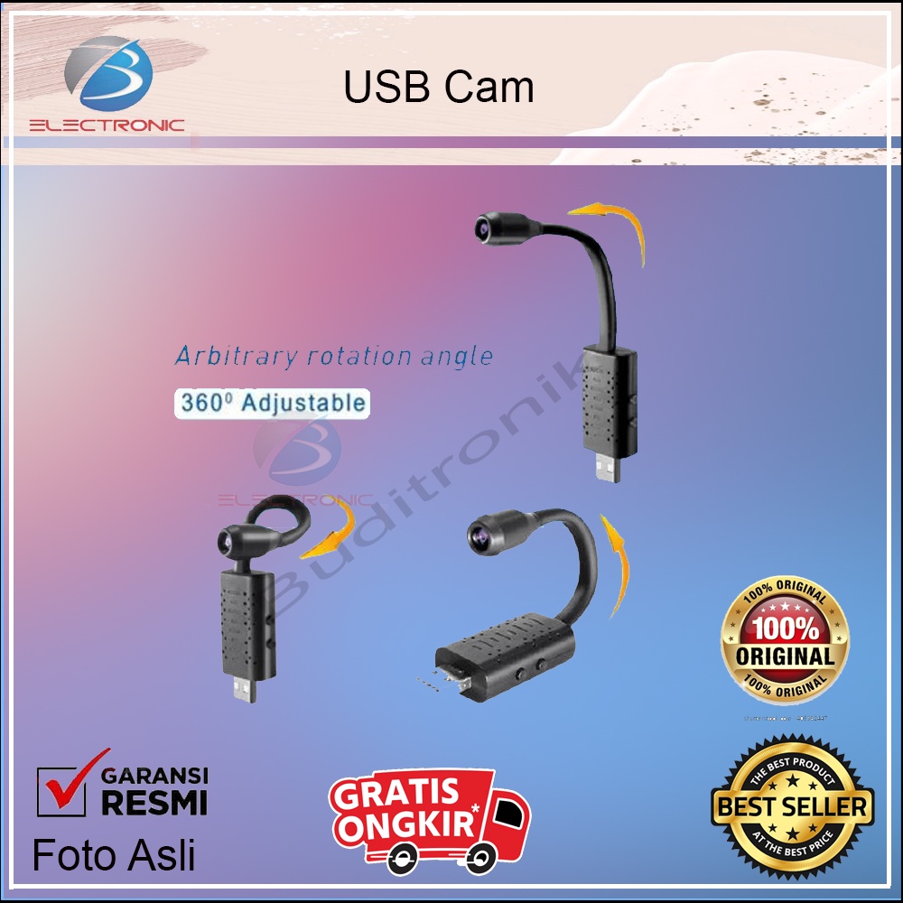 Jual Smart Mini Camera Wifi Usb Ip Camera - Spy Camera USB Flexible ...