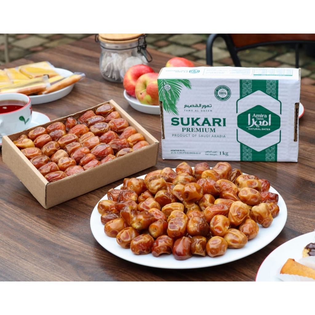 Jual Kurma Sukari 1kg - Kurma Sukari Amira 1kg - Kurma Sukari Premium ...