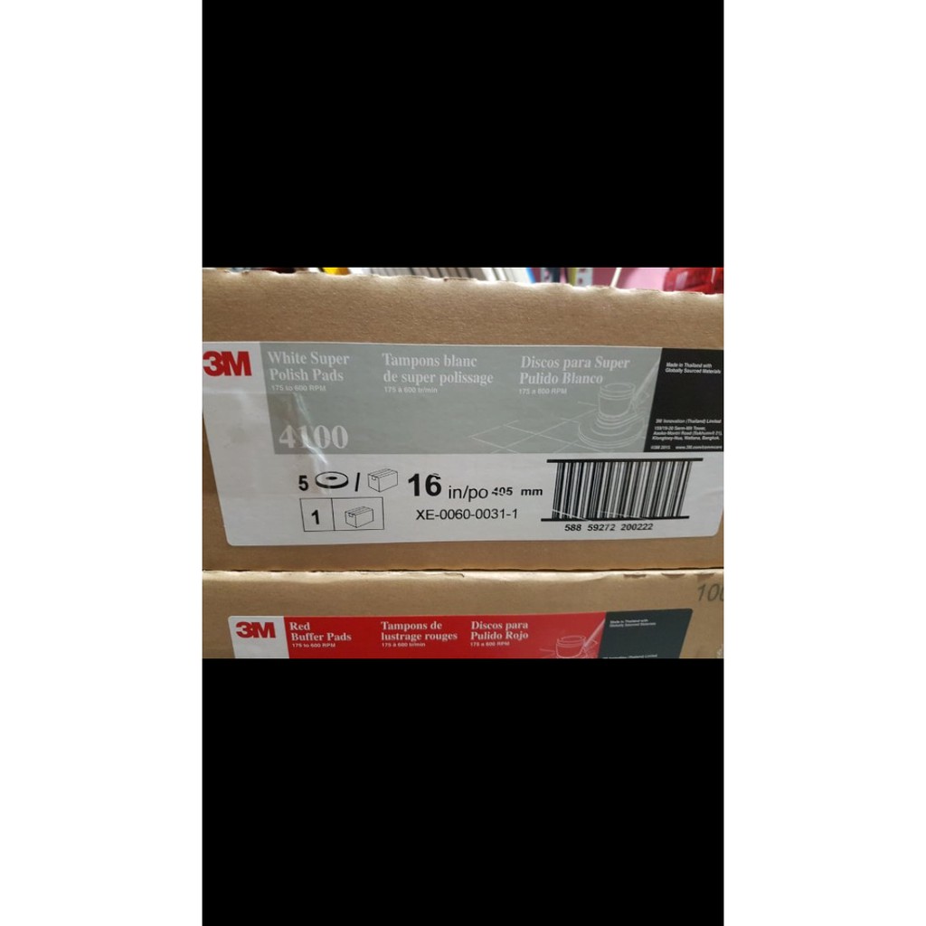 Jual (UT)PAD POLES LANTAI 3m 4100 16 inch white super polishing floor ...