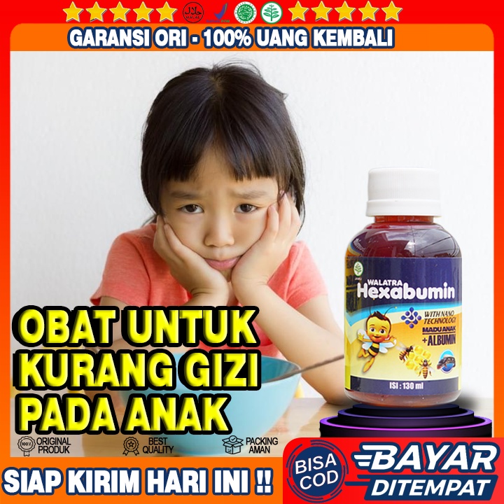 Jual Obat Anak Kurang Gizi - Walatra Hexabumin 100% Asli Terbukti ...
