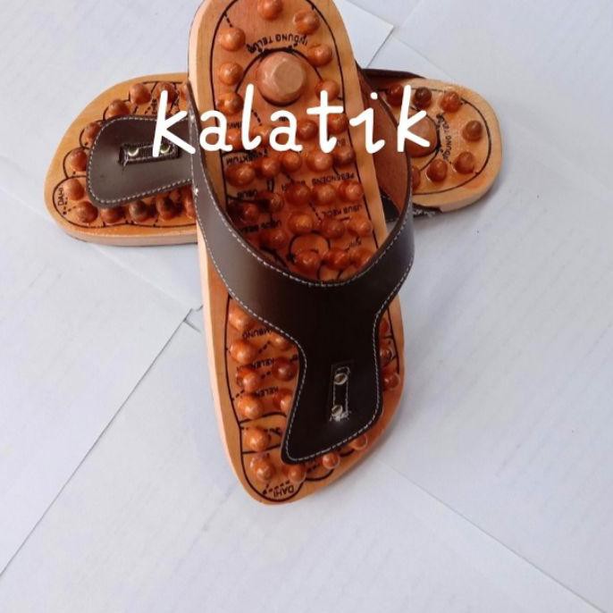 Jual Bagus Sandal Kesehatan Kayu Jepit Sendal Terapi Alas Kaki Rematik Refleksi Repleksi Reflexi ...