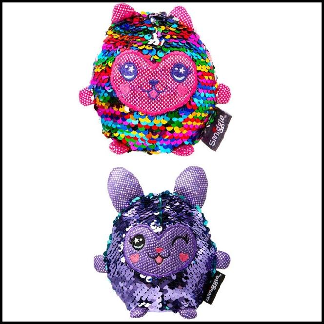 Jual Smiggle Hug a Buds Sequin Squishy - Cat Rabbit - Boneka Squishy ...