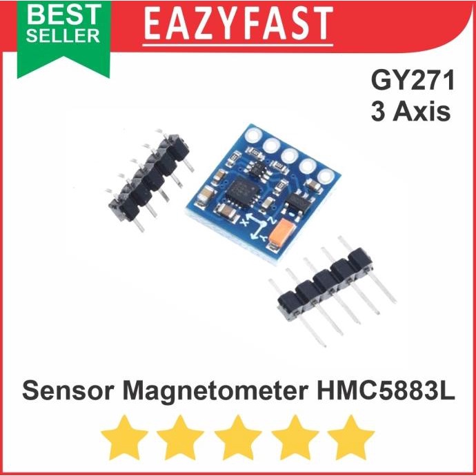 Jual GY271 GY-271 HMC5883L Compass Sensor Kompas Digital 3Axis ...