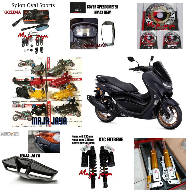 Jual aksesoris motor Nmax 2020 2021 2022 modifikasi motor Nmax new ...