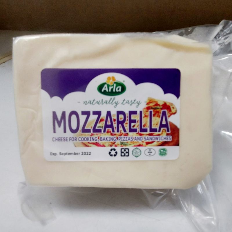 Jual mozzarella arla 250 gr. halal best seller | Shopee Indonesia