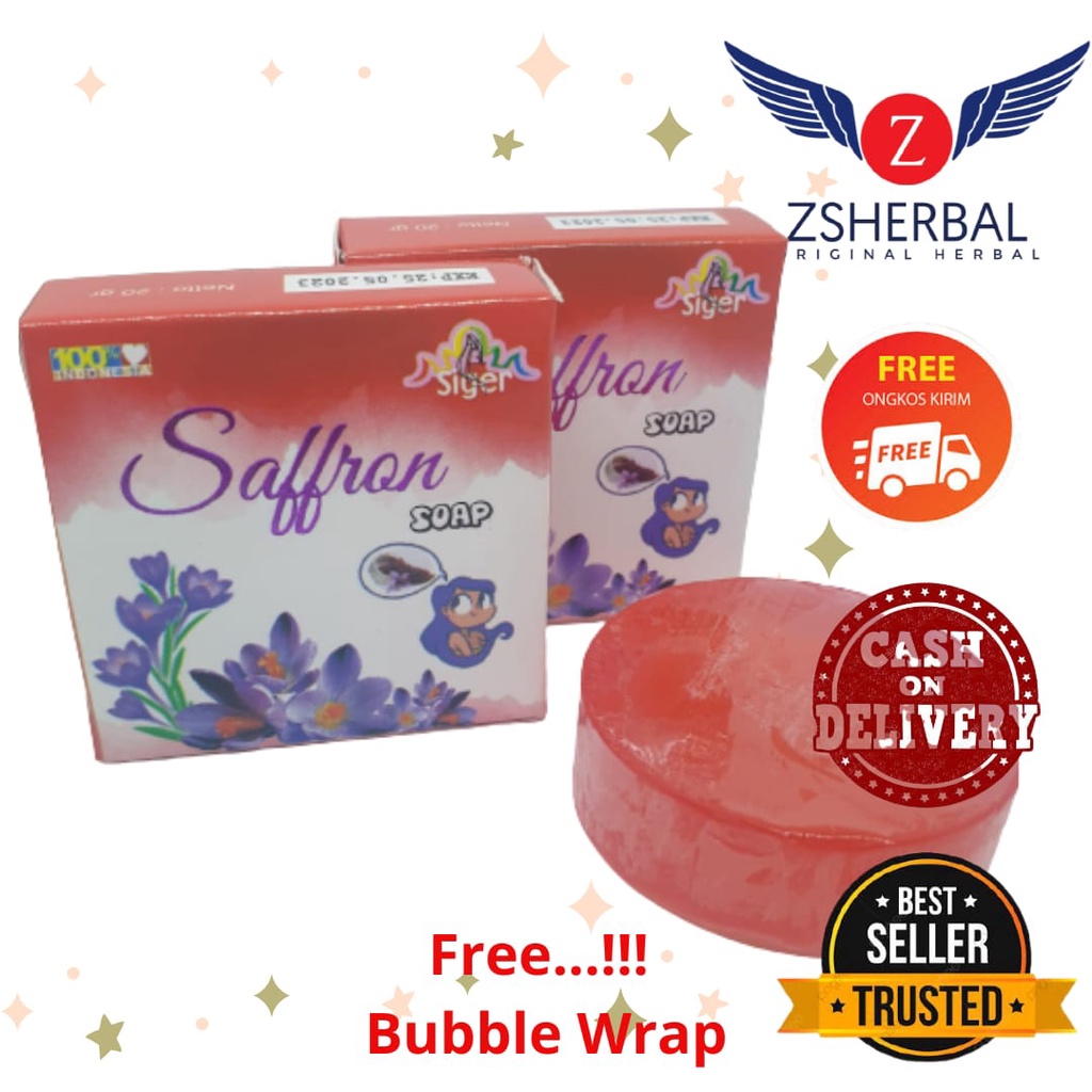 Jual SAFFRON SOAP - SIGER SABUN SAFFRON (COD) | Shopee Indonesia