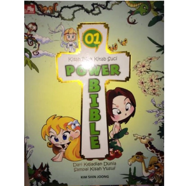 Jual Power bible comic 1 kisah bijak kitab suci kejadian dunia kisah ...