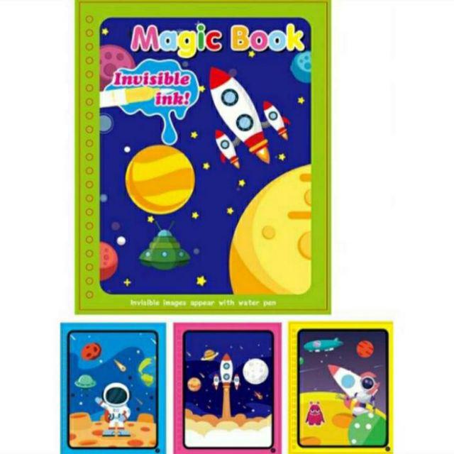 Jual Buku Gambar Magic Water Book Water Drawing Buku Mainan Edukasi ...