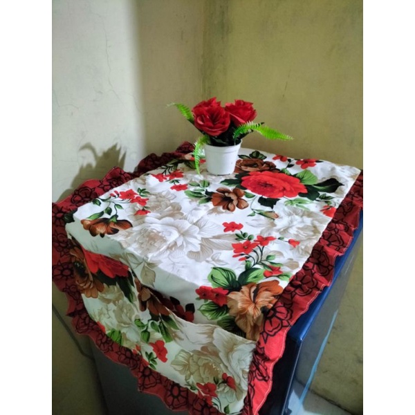 Jual TAPLAK KULKAS RENDA SABBY MERAH | Shopee Indonesia