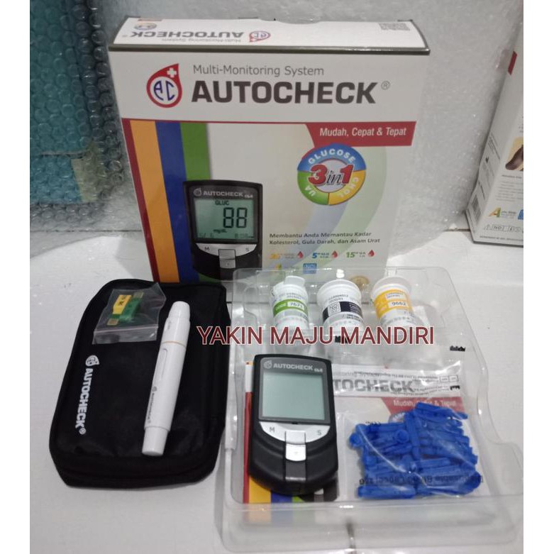 Jual Alat Tes Gula Darah / Kolestrol Autocheck | Shopee Indonesia