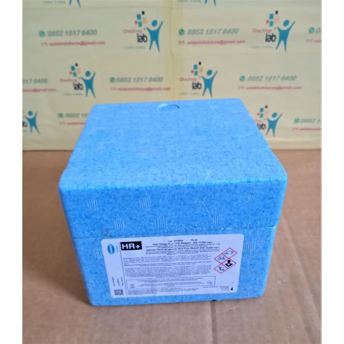 Jual HACH 2415925 COD Reagent Digestion Vial HR+ pk/25 High Range Plus ...