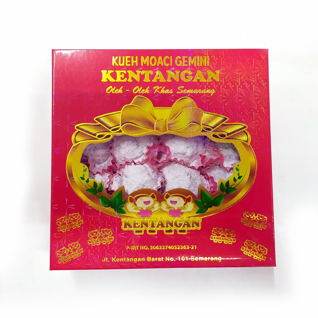 Jual Kue Mochi Moaci Gemini KENTANGAN Semarang - Kotak isi 25 biji ...