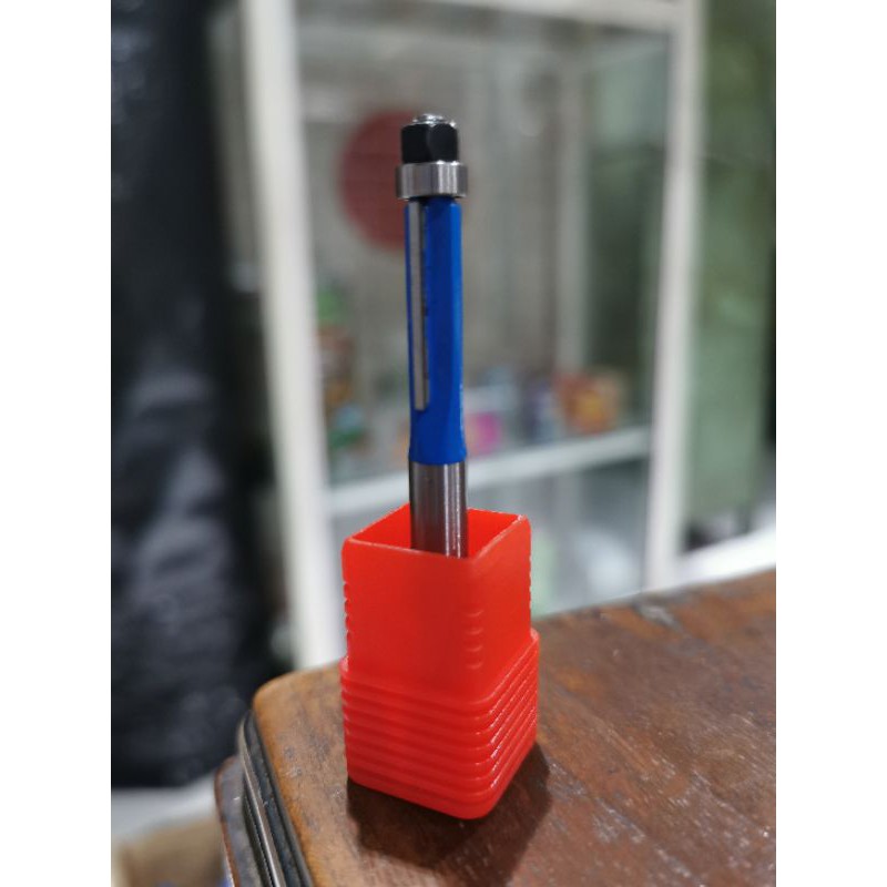 Jual Mata Profil Trimmer Laminated Flush 6mm Straight Bit Bearing 6 mm ...