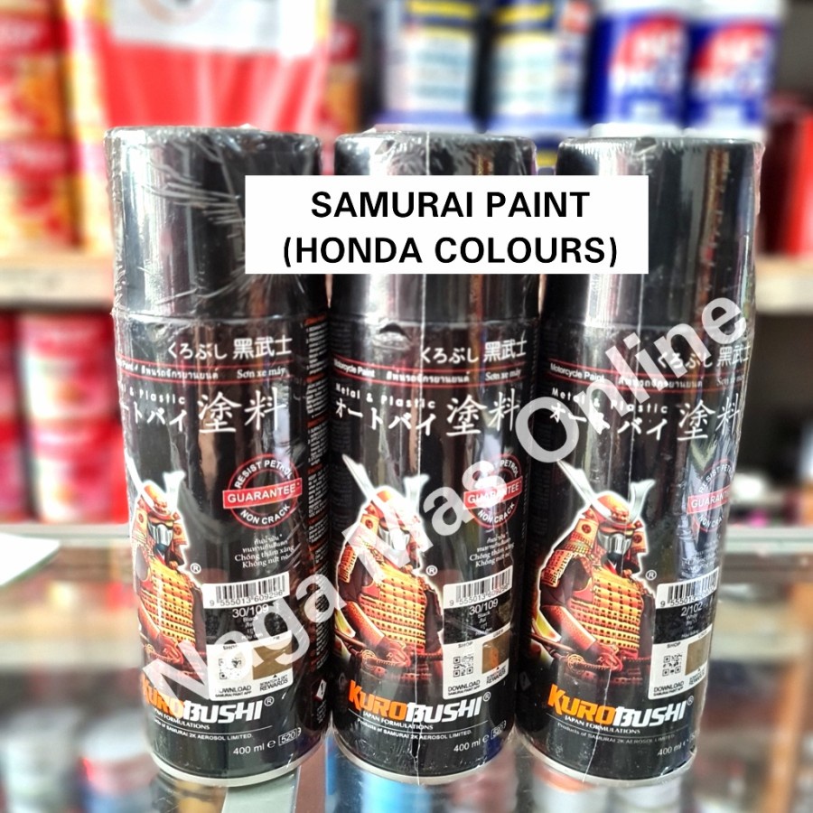 Jual SAMURAI PAINT HONDA / SAMURAI PAINT WARNA HONDA / CAT SEMPROT ...