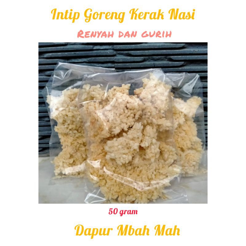 Jual Intip Goreng 50 gram Renyah dan Gurih | Kerak Nasi | Krupuk ...