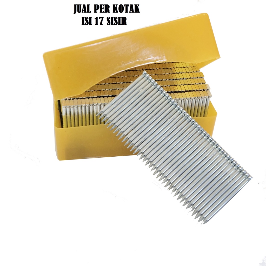 Jual Per Box Mata Paku Tembak Beton ST 64 Air Nailer Staples Gun Tembok ...
