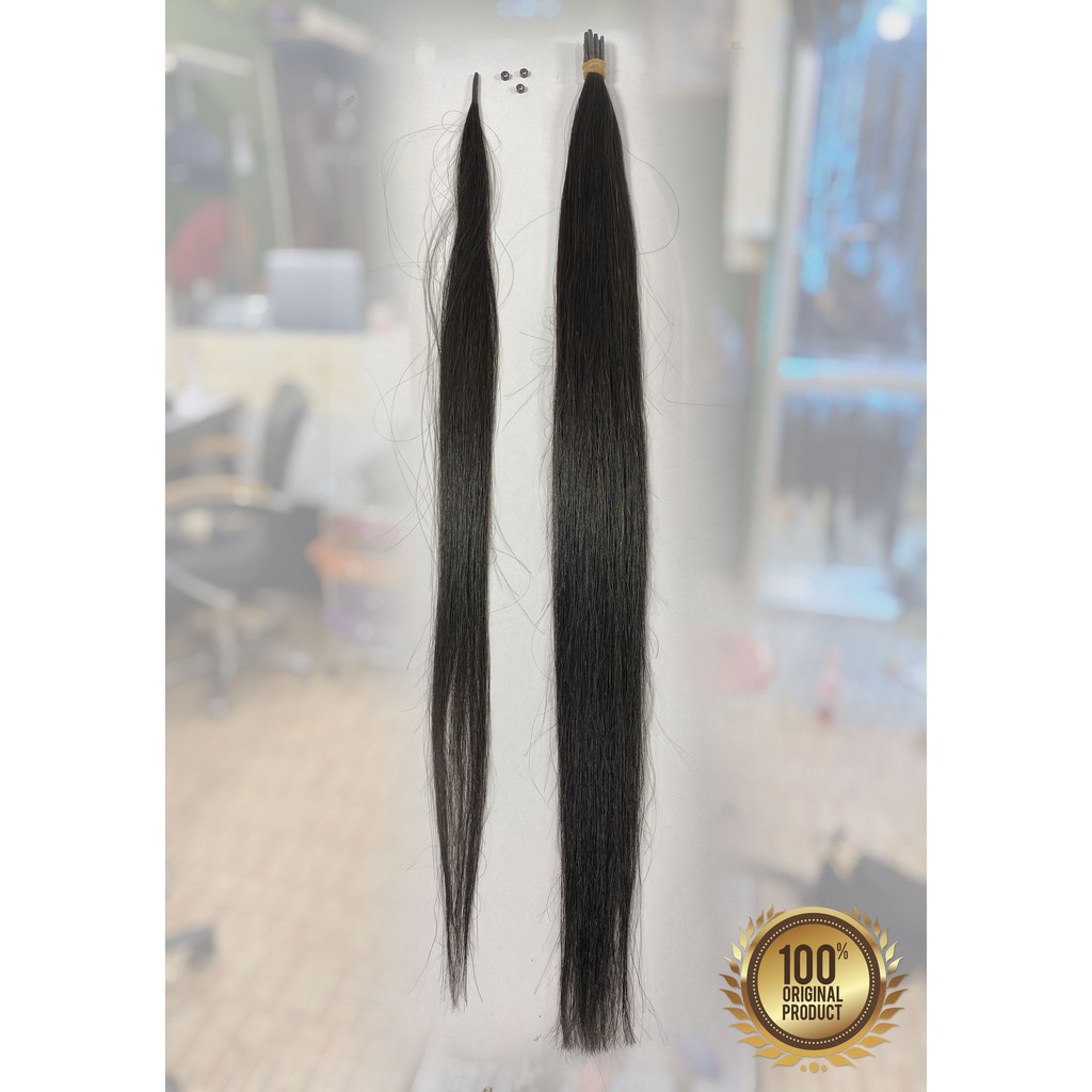 Jual Hair Extension 55cm Lurus / ikal per ikat ( isi 12 Helai ...