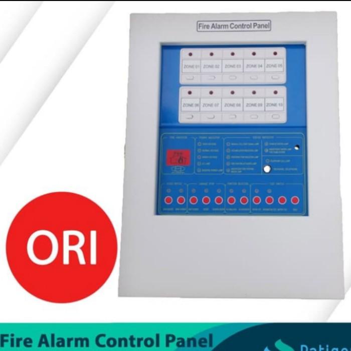 Jual Sirene Fire Alarm Control Panel 10 Zone Hooseki Mcfa F.A | Shopee ...