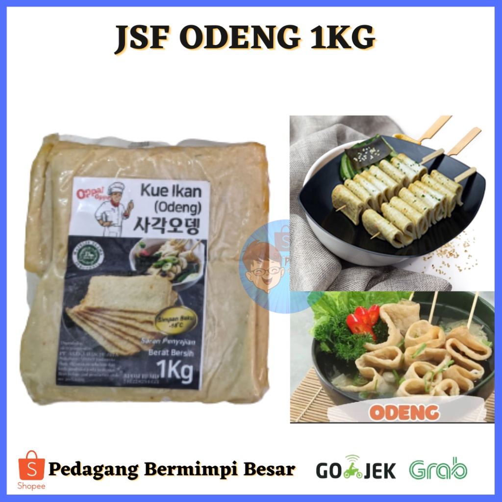 Jual JSF ODENG 1KG/ ODENG 1KG/ Eomuk Korean Fish Cake 1kg | Shopee ...