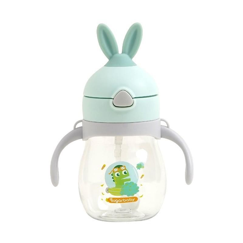 Jual Sugar Baby Tritan Sippy Cup Rabbit 270ml 9M+ Sedotan FREE Sikat ...