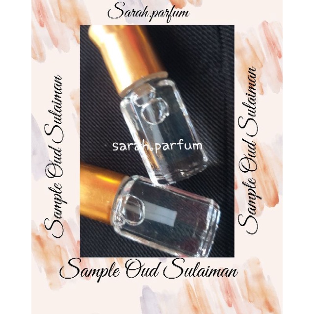Jual #SAMPLE OUD SULAIMAN KEMASAN 3ML | Shopee Indonesia