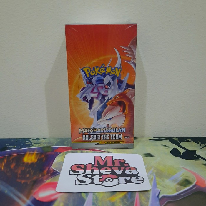 Jual Te954.pu Pokemon Indonesia - Booster Box Set 5B Koleksi Tag Team ...