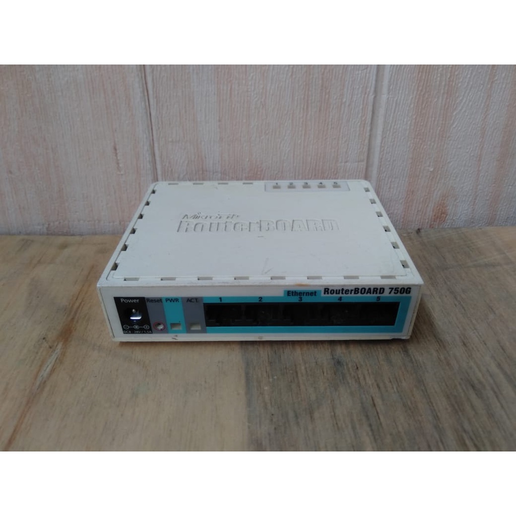 Jual Router Board Mikrotik RB750G Port Fungsi Normal | Shopee Indonesia