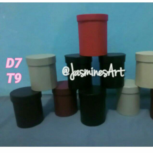 Jual Mini Round Bloom Box / Round Flower Box / Box Bunga / Gift Box ...