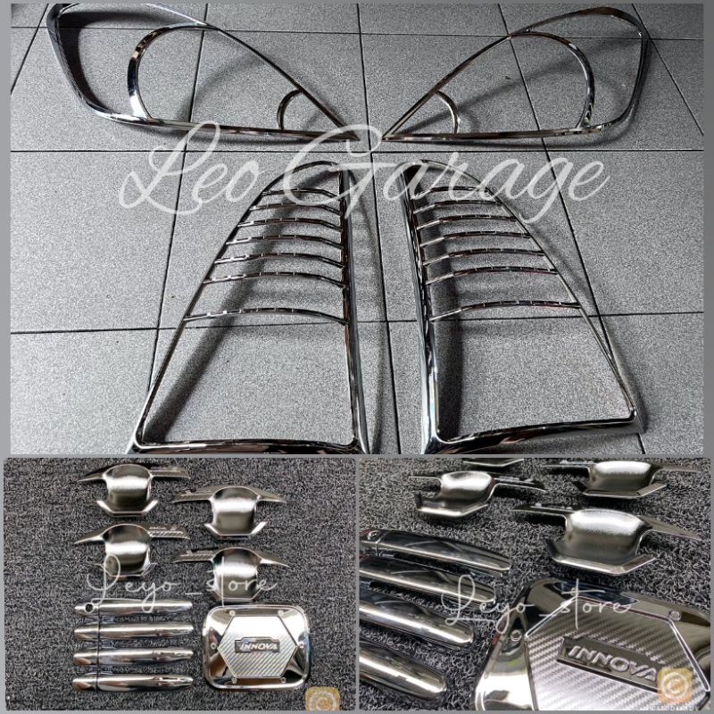 Jual INNOVA INOVA NEW 2008 2009 2010 2011 PAKET GARNISH DEPAN BELAKANG ...