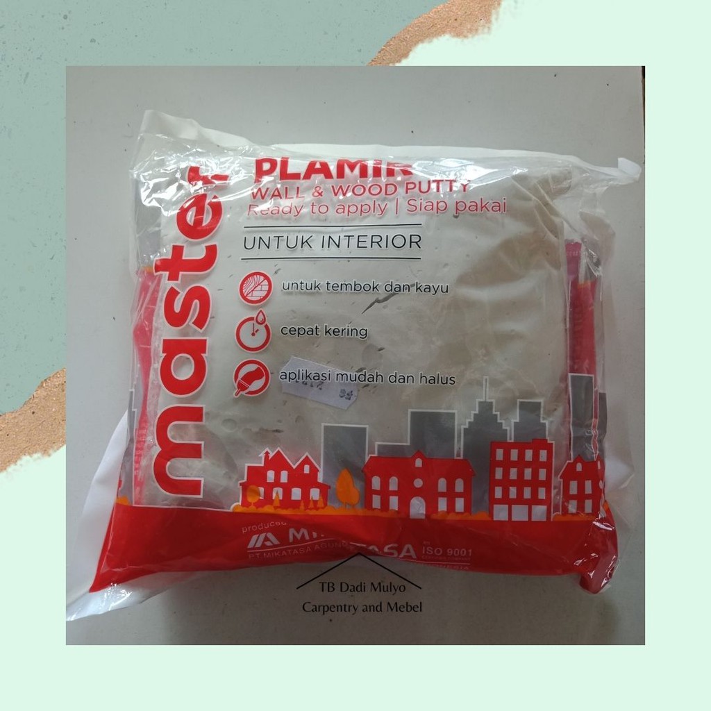 Jual Plamir Tembok dan Kayu / Wall and Wood Putty / Master Plamir ...