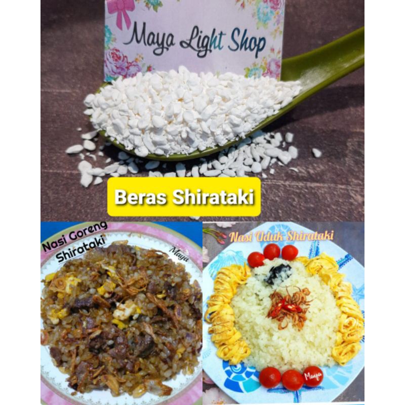 Jual Beras Shirataki 100gr konnyaku rice menu diet karbo debm mirip ...