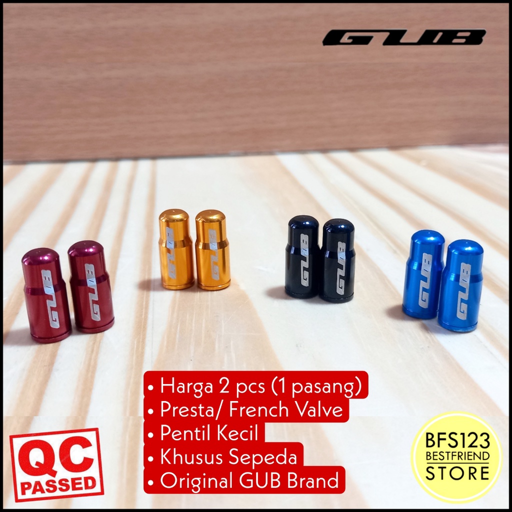 Jual Pentil Ban Sepeda GUB Presta French Valve Pentil Kecil isi 2 Pcs | Shopee Indonesia
