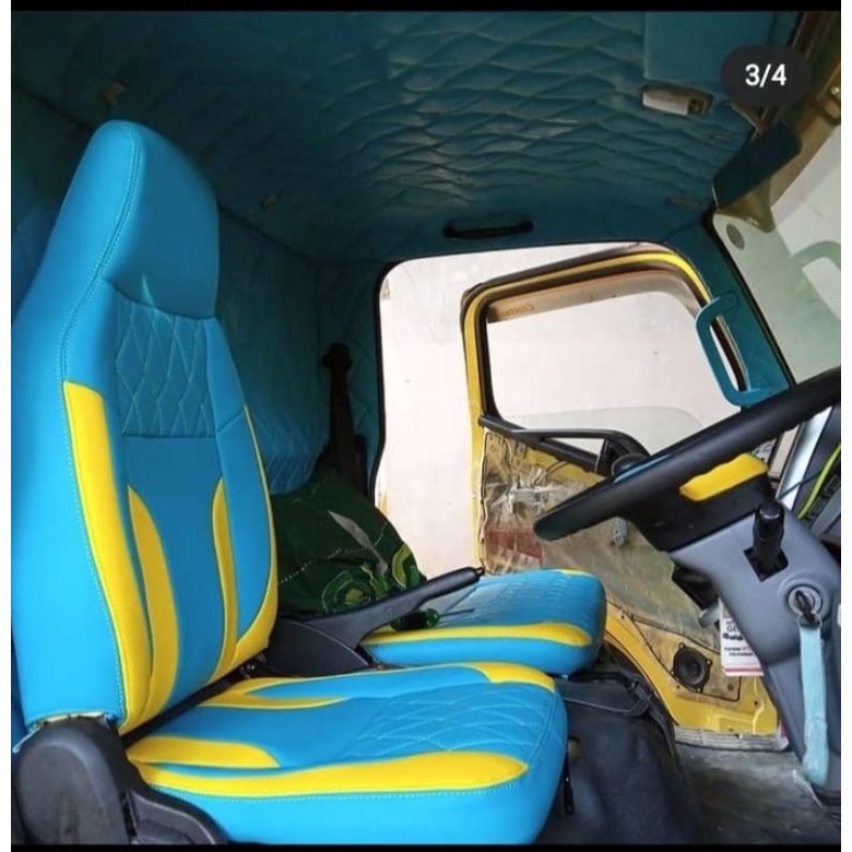 Jual cover jok mobil mitsubishi canter , Ragasa , Elf macan ,elf giga ...