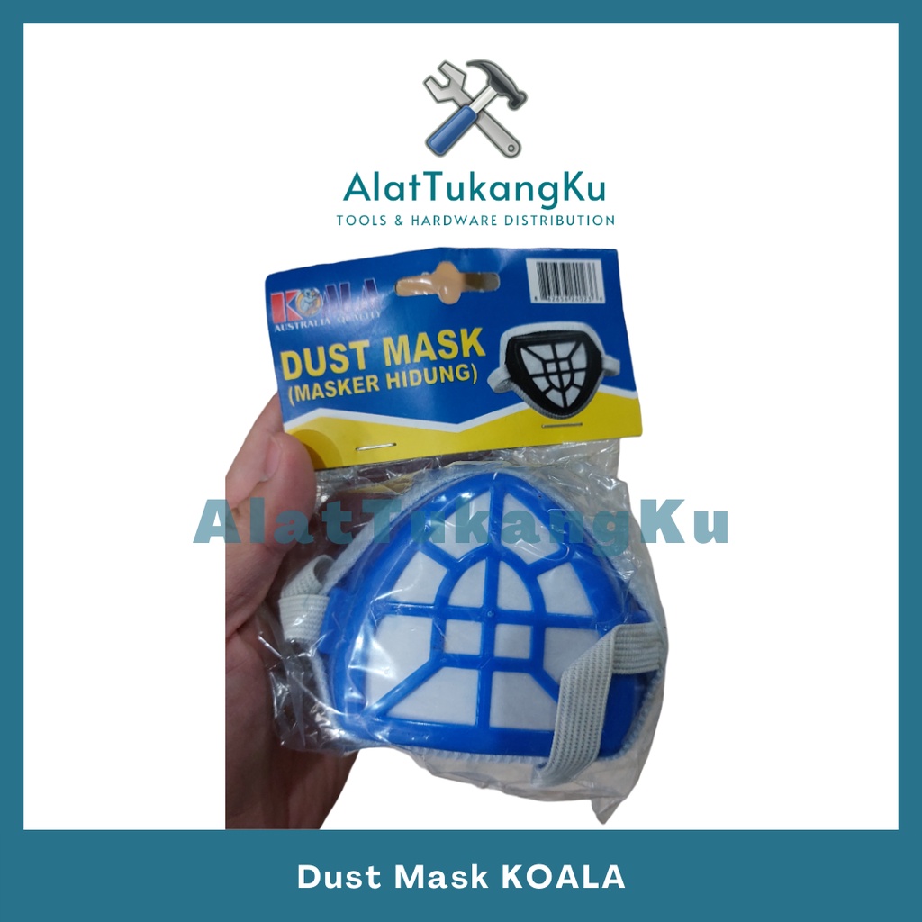 Jual Masker Debu Proyek Koala / Masker Kerja Pabrik / Masker Hidung ...