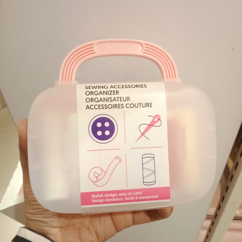 Jual MINISO SEWING ACCESORIES ORGANIZER WITH HANDLE / ALAT JAHIT ...