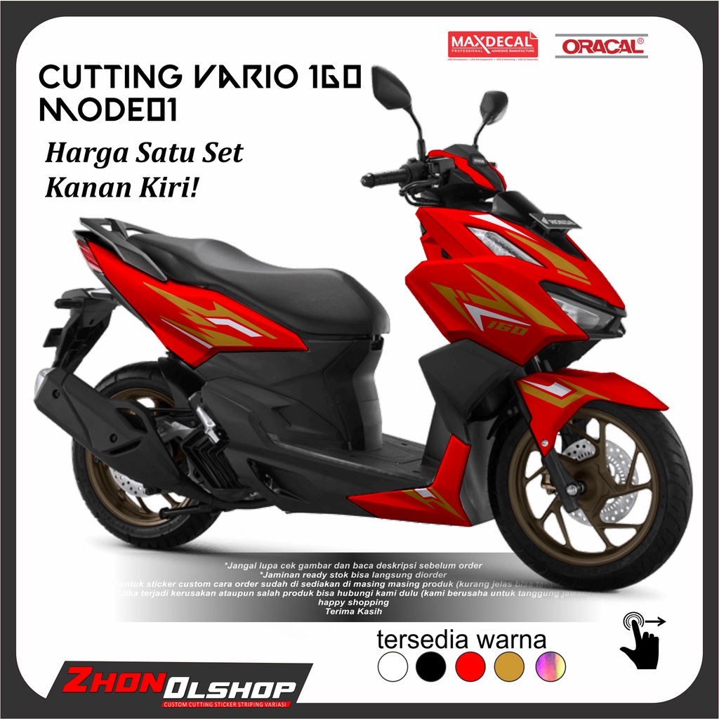 Jual VN01 CUTTING VARIO 160 CUTTING VARIO NEW 160 STRIPING VARIASI ...
