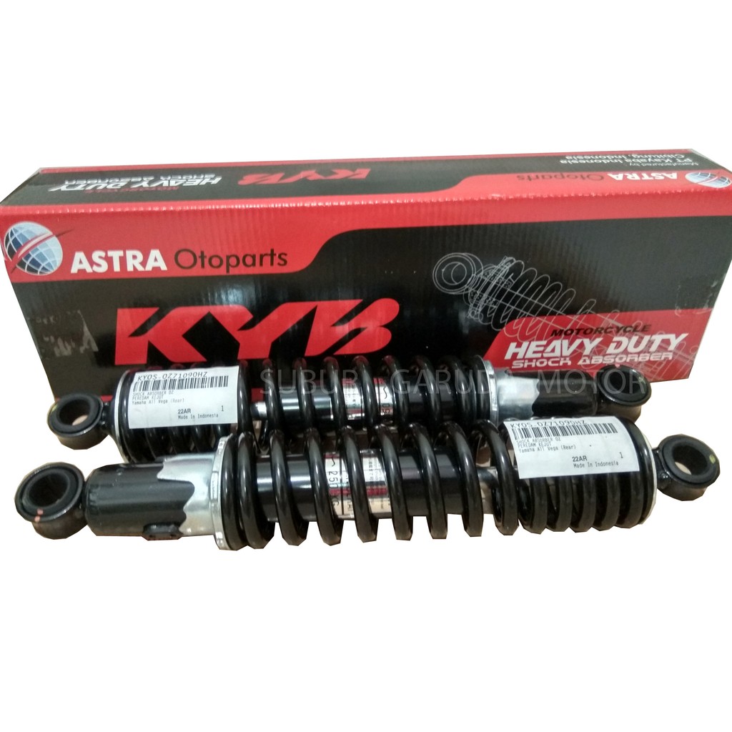 Jual SHOCKBREAKER KAYABA HEAVY DUTY JUPITER Z VEGA R F1ZR MOTOR YAMAHA PANJANG 280 MM UNTUK ...