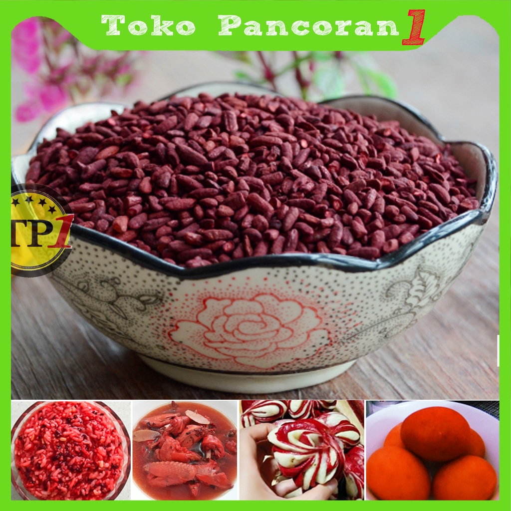 Jual Angkak Merah 100g Red Yeast Rice Beras Merah PREMIUM QUALITY ...