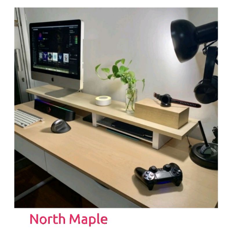 Jual Meja Monitor Meja Komputer, Stand Monitor LEBAR 23cm | Shopee ...