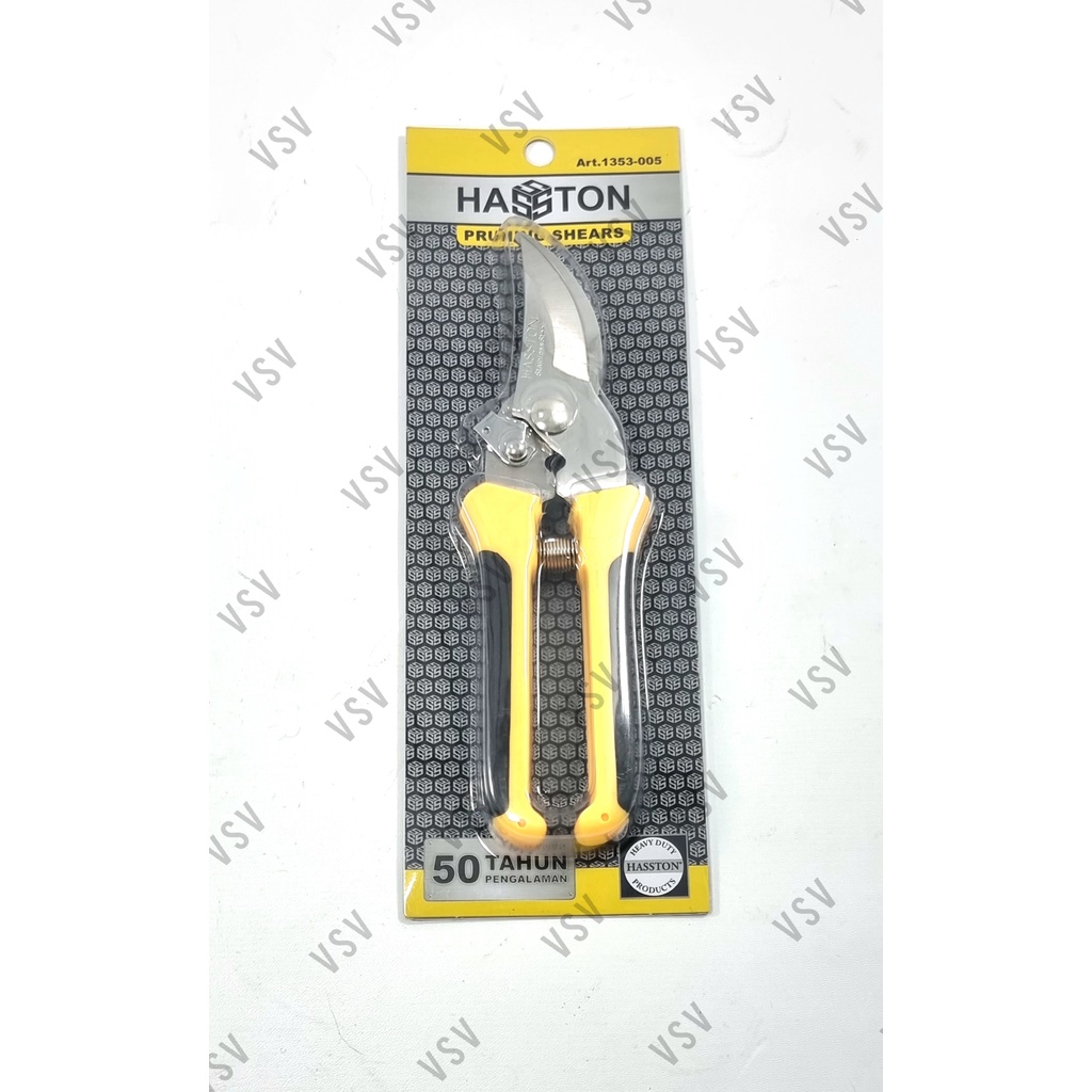 Jual HASSTON Gunting Dahan bunga ranting 1353-005 Stainless Steel ...