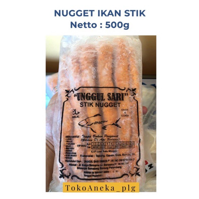 Jual Nugget Ikan Stik Unggul Sari - 500g | Shopee Indonesia