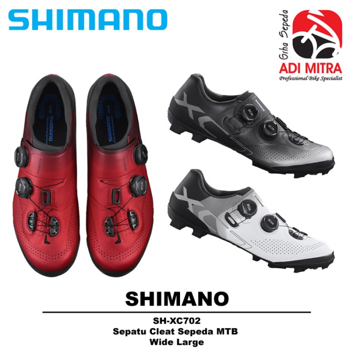 Jual Shimano SH-XC702 Wide Sepatu Cleat Sepeda MTB | Shopee Indonesia