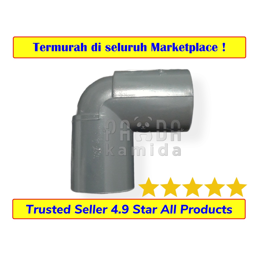 Jual (10 ++) Elbow 1 2 inch VOSCAR GREST / Knee 1/2 inch / Keni L 1/2 ...