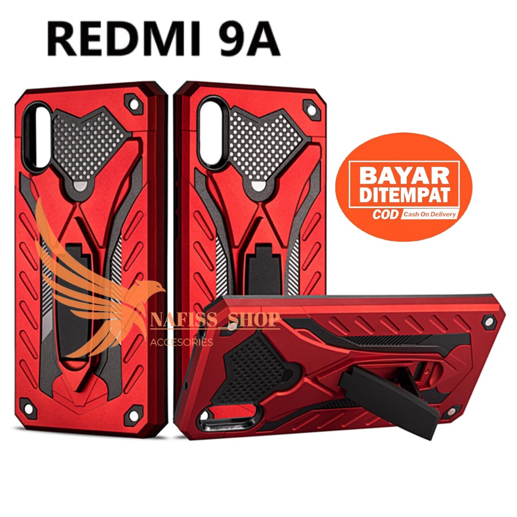 Jual Hardcase Xiaomi Redmi 9A Case Phantom / Case Rugged Standing New ...